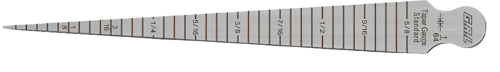 G.A.L Taper Gauge - Cat # Sub 28A